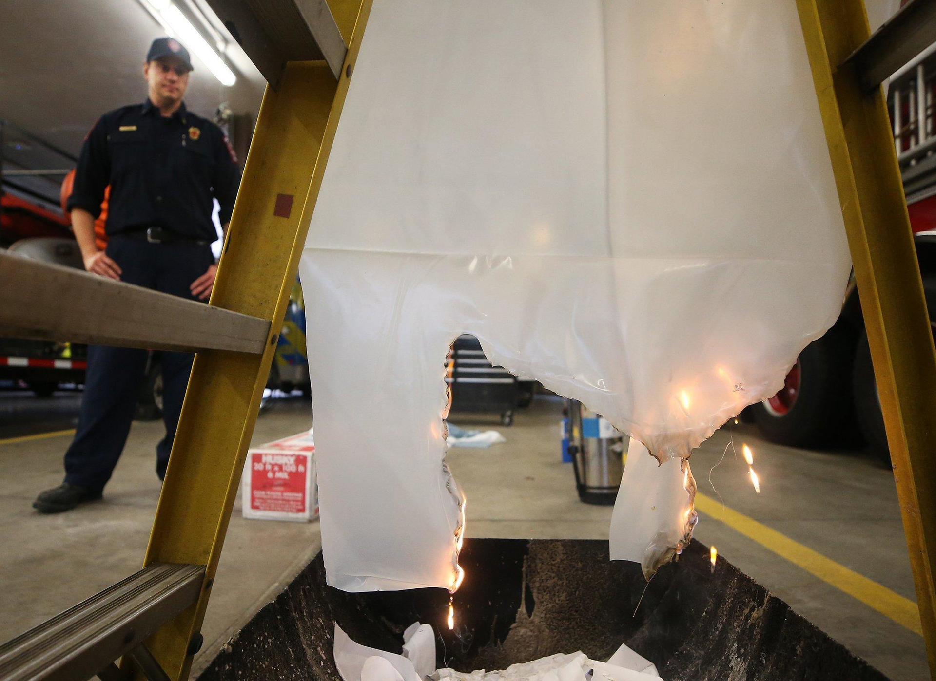 OH Department Warns of Fire Dangers from Plastic Curtains | Firehouse