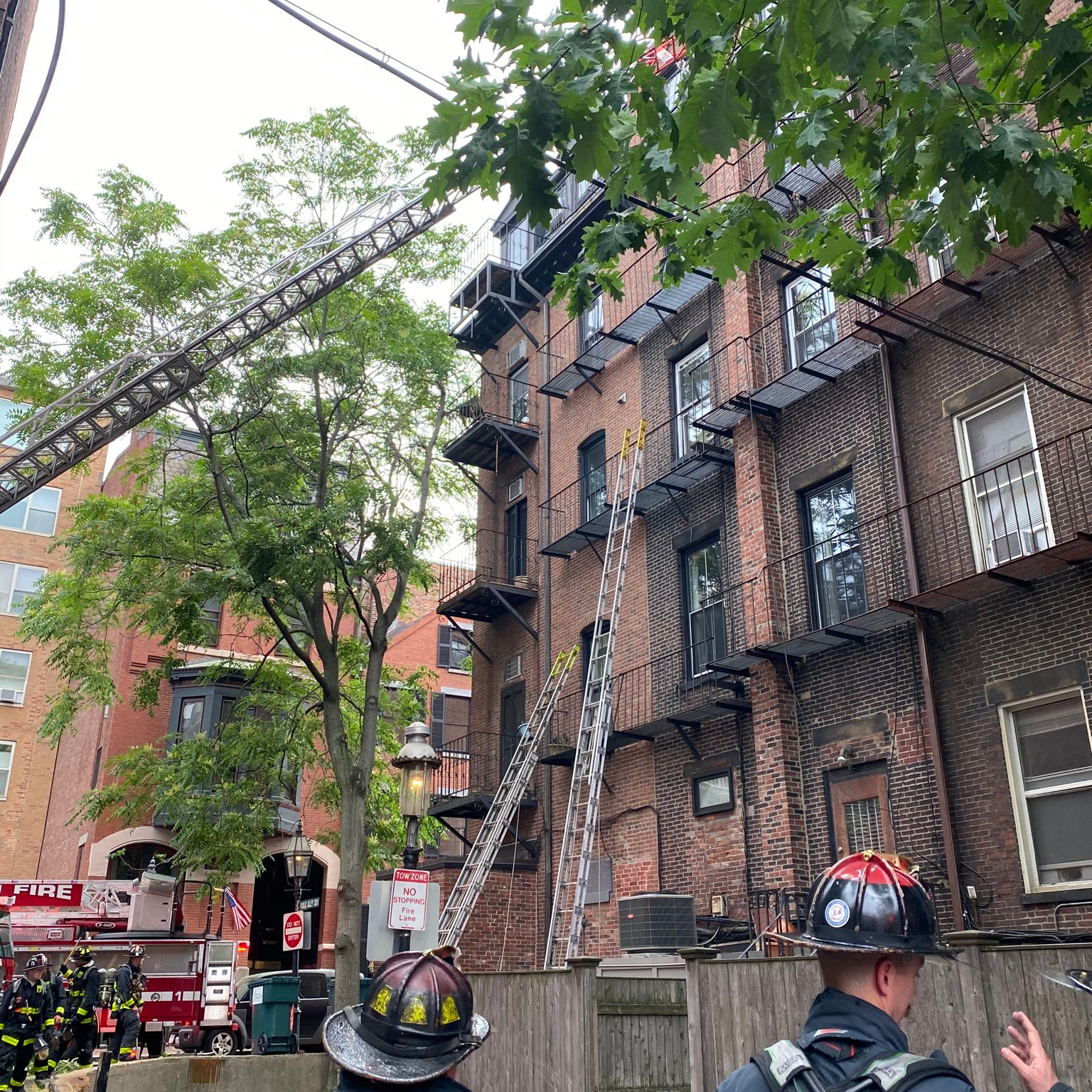 Boston Firefighters Rescue Two from 2-Alarm Apartment Blaze | Firehouse