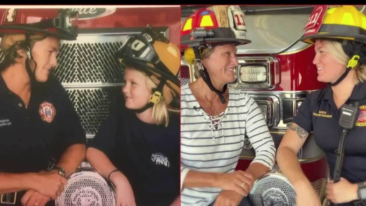 FL Department's First Female FF Watches Daughter Take Up Career | Firehouse