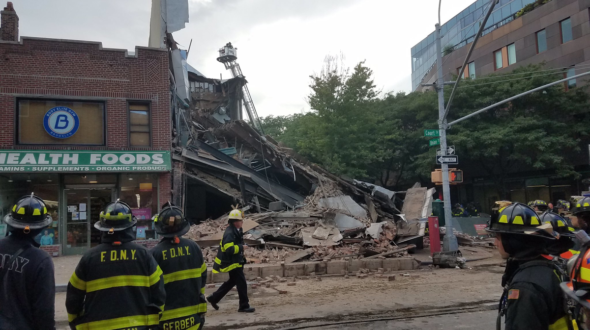 FDNY Responds as Brooklyn Building Collapses | Firehouse