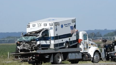 IA Ambulance in Fatal Crash on SD Interstate | Firehouse