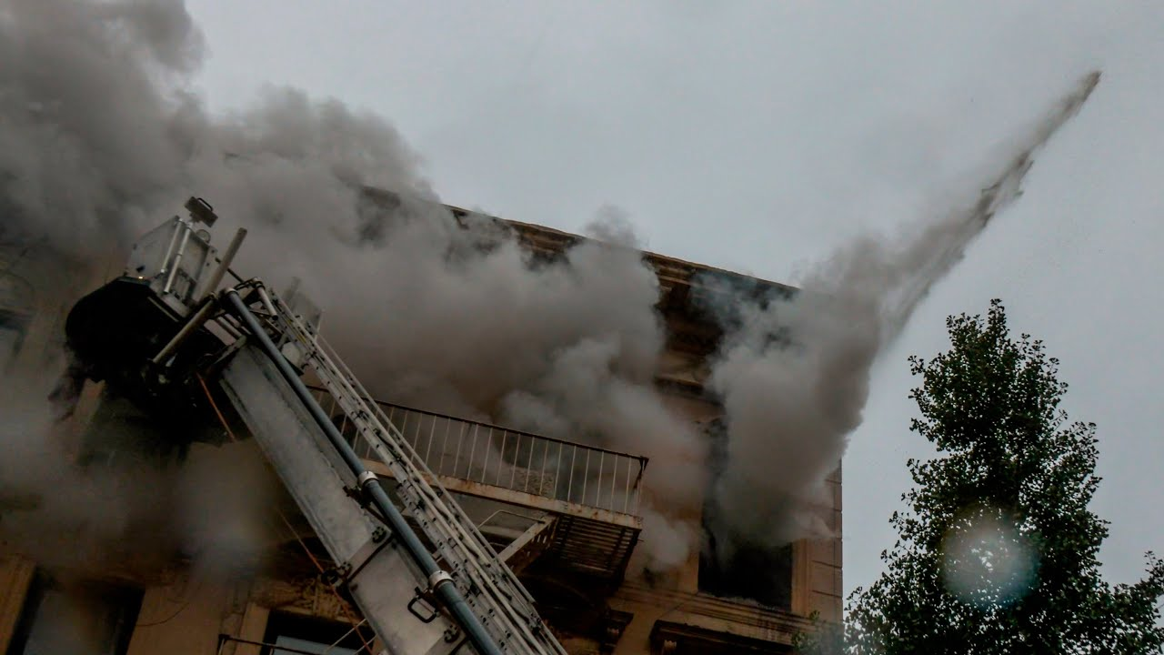 Watch FDNY Tame Fire in Top Floor Apartment | Firehouse