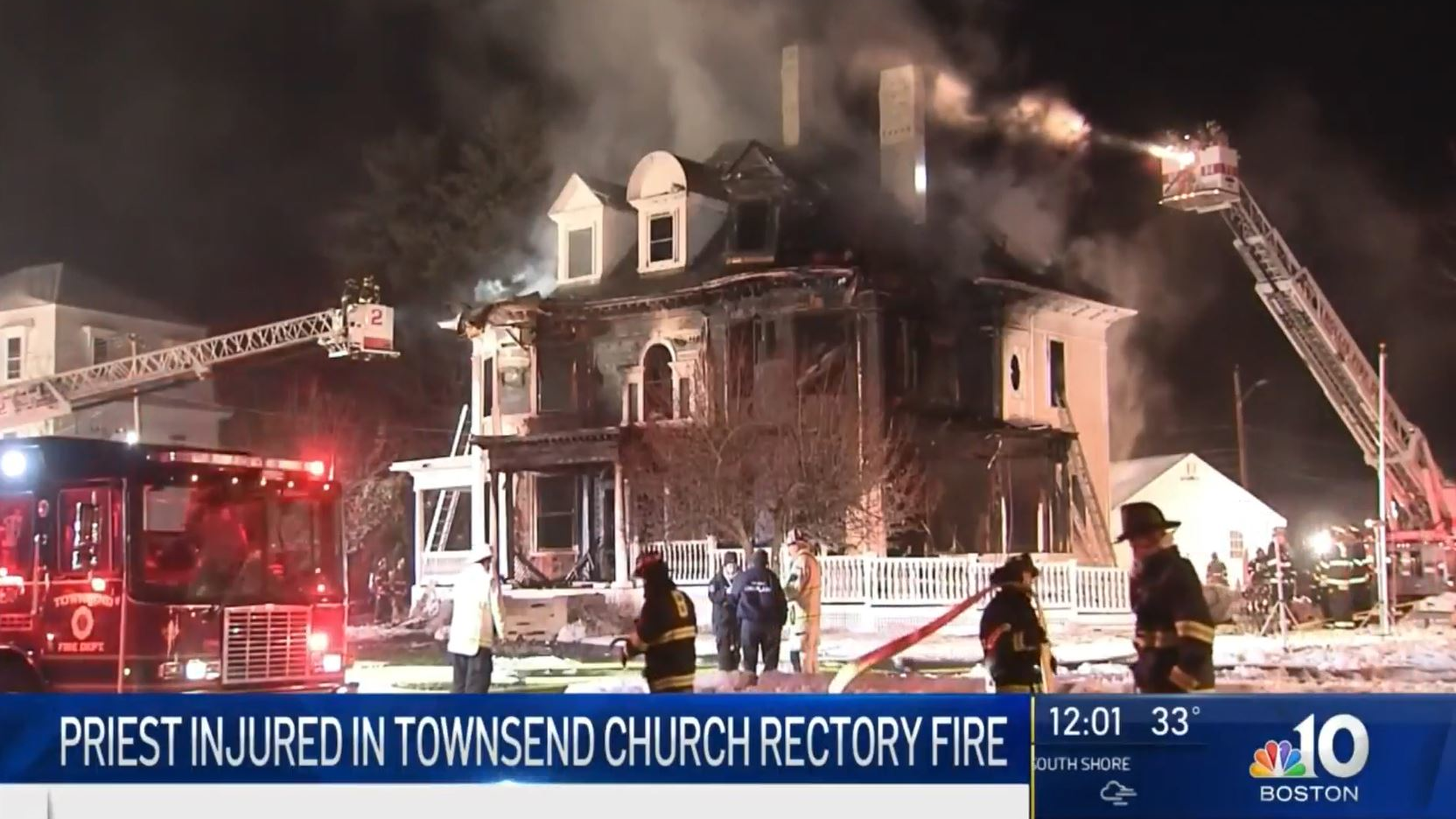 Overnight Fire Destroys Historic MA Church | Firehouse