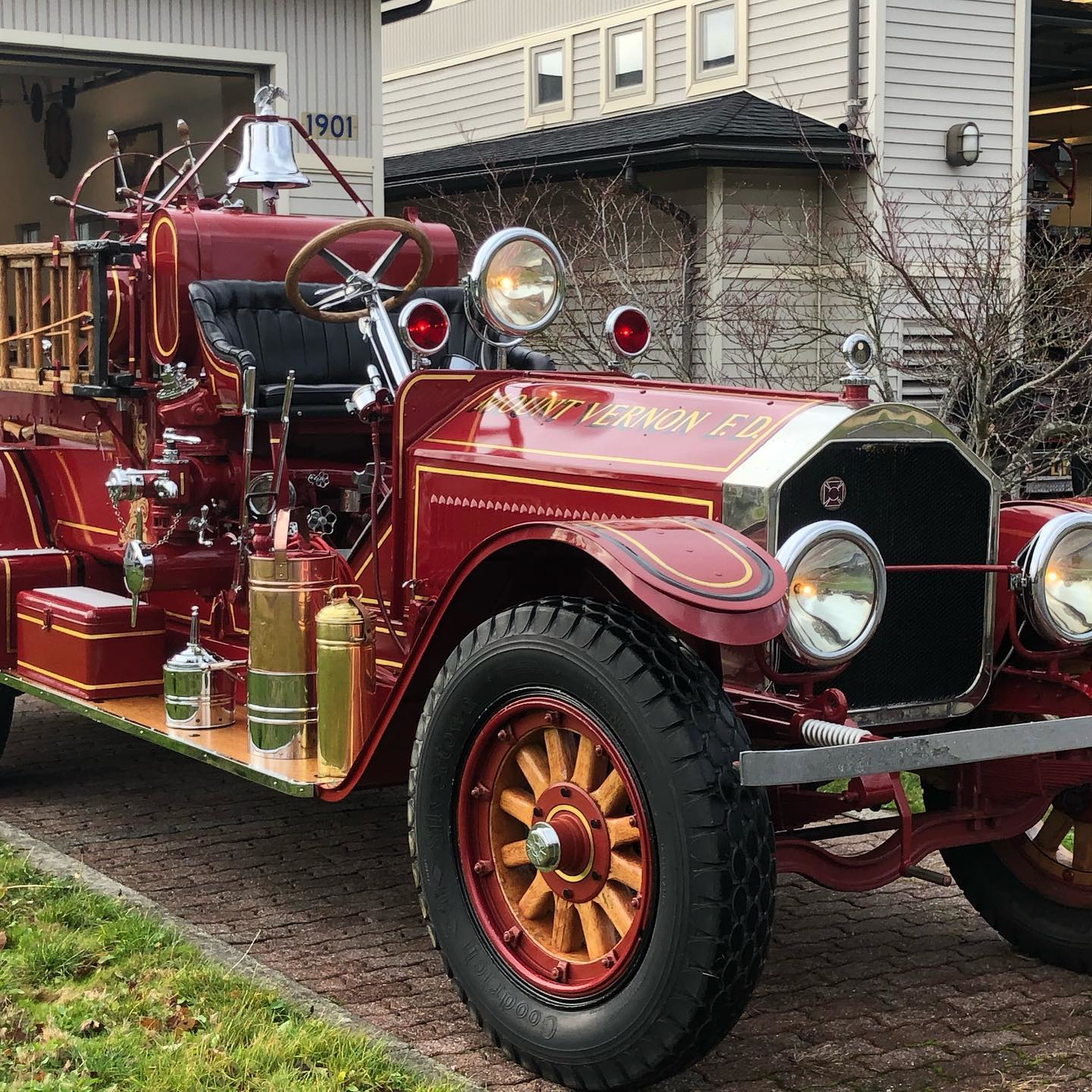 WA Firefighters Refurbish Century-Old Apparatus for Birthday | Firehouse