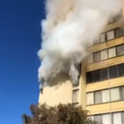CA Firefighters Quickly Knock Down High-Rise Fire | Firehouse