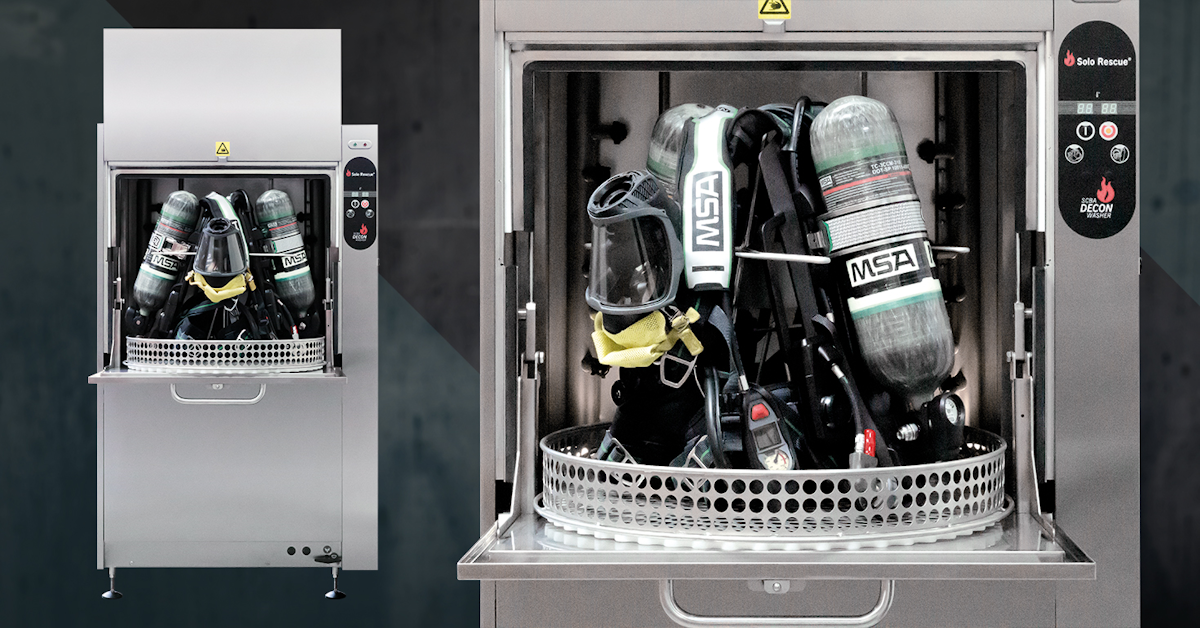 Solo Rescue SCBA Decon Washer From: RESCUE Intellitech | Firehouse