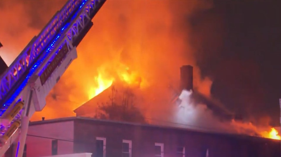 MA Firefighters Save Church from Massive Blaze | Firehouse