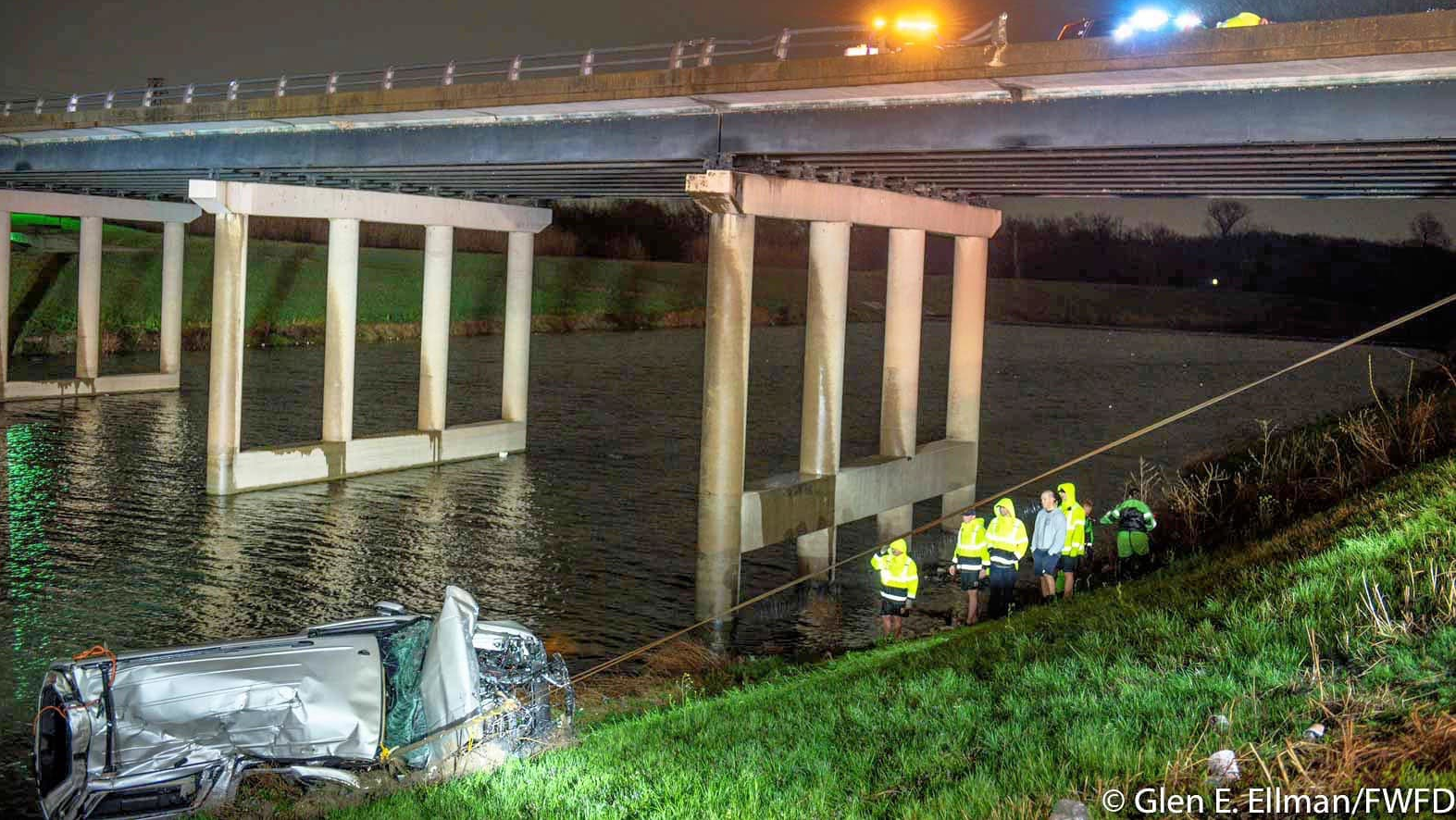 TX Man Killed When Truck Leaves Bridge, Lands in River | Firehouse