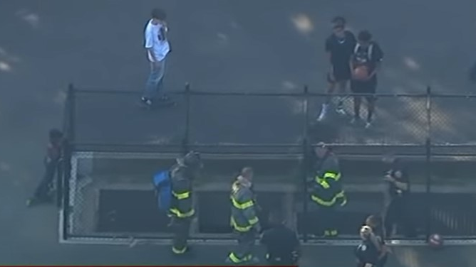 FDNY Firefighters Rescue Boy who Fell Through Subway Grate | Firehouse