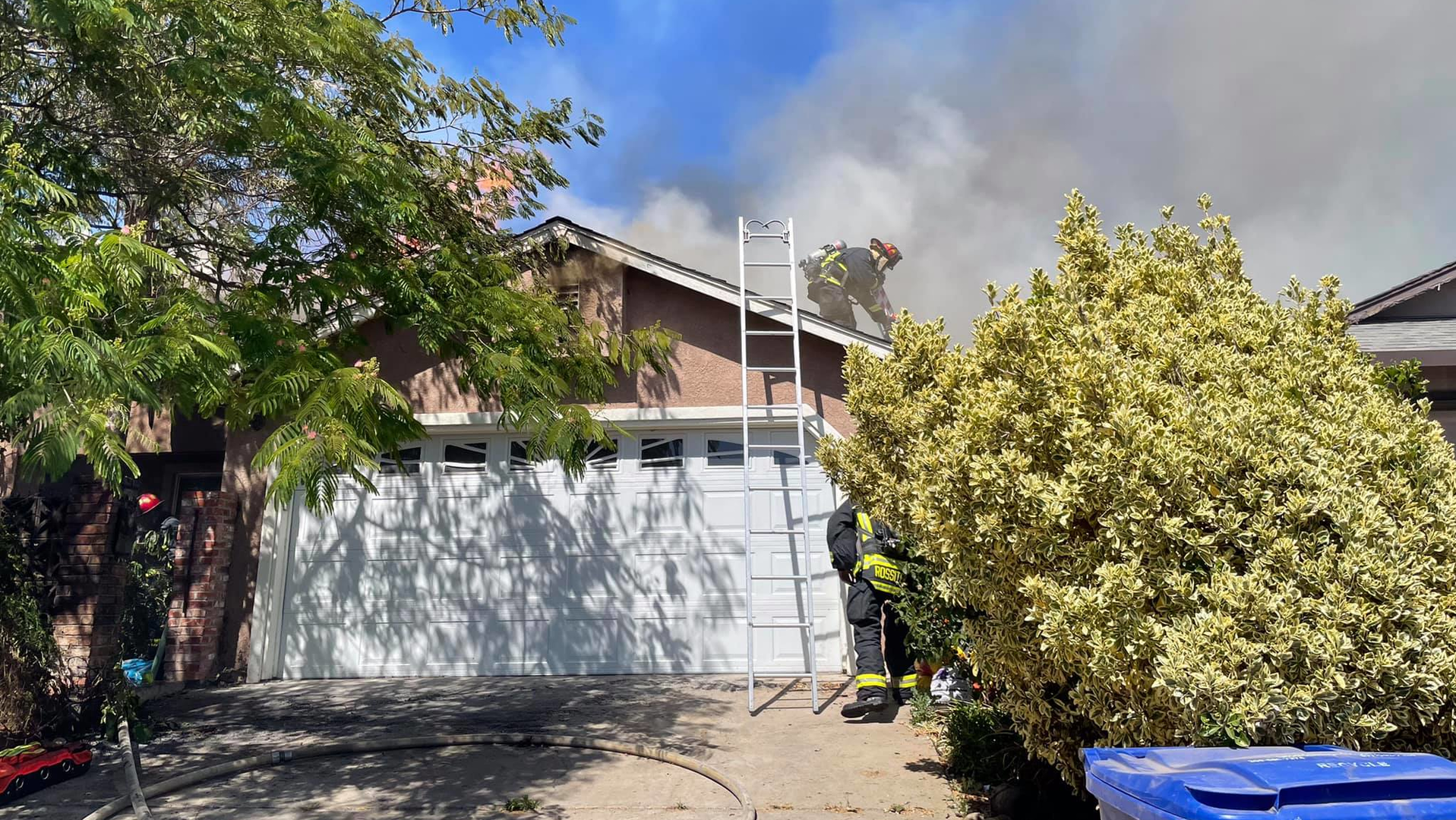 CA Firefighter Bitten by Dog, Burned Battling Grass Fire | Firehouse