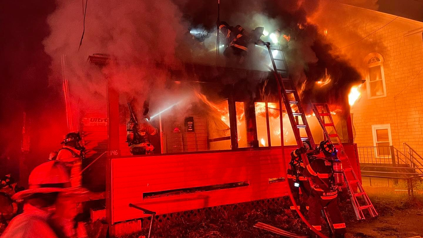 Woman Rescued as She Clung to Roof in Fatal MA Fire | Firehouse