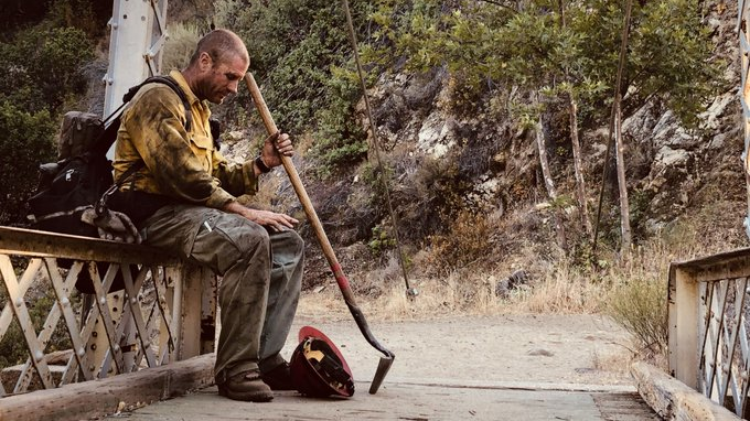 Official: Viral Wildfire Photo Captures CA Hotshots' Fatigue | Firehouse