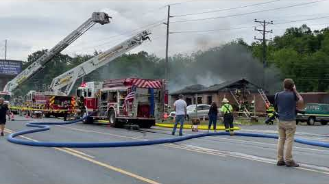 Used Car Dealership Fire Sends PA Firefighter to Hospital | Firehouse