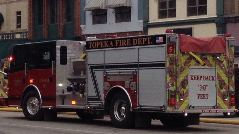 KS Firefighters Rescue Two from Burning Apartment | Firehouse
