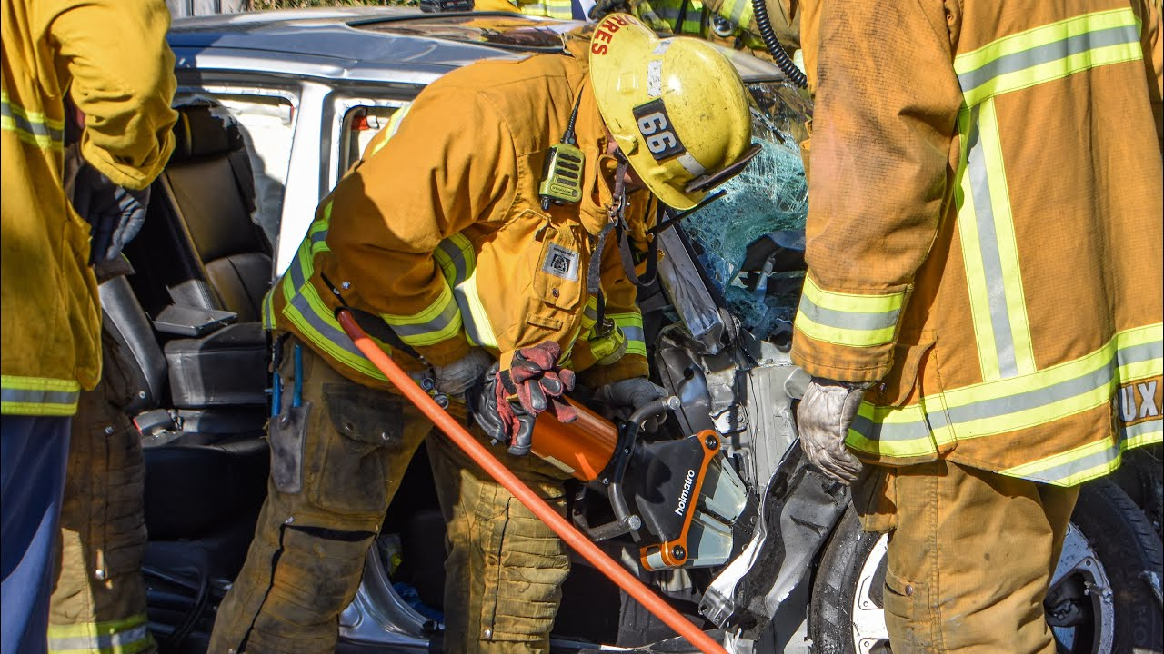 Watch LAFD Extricate Patient after Horrific Wreck | Firehouse