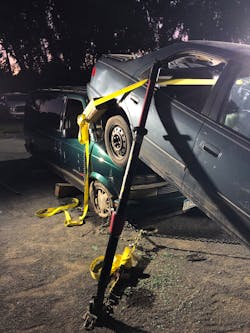 Crashed Passenger Vehicle Stabilization Techniques | Firehouse