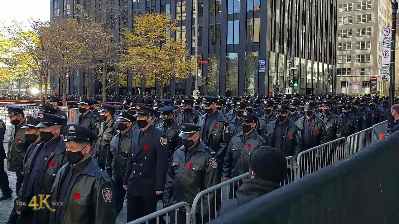 Watch Thousands Honor Fallen Montreal Firefighter | Firehouse