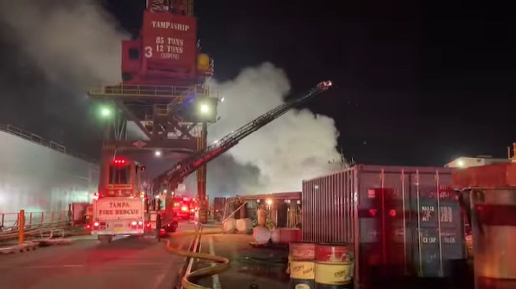 FFs Tackle Fire on Coast Guard Cutter at FL Dock | Firehouse