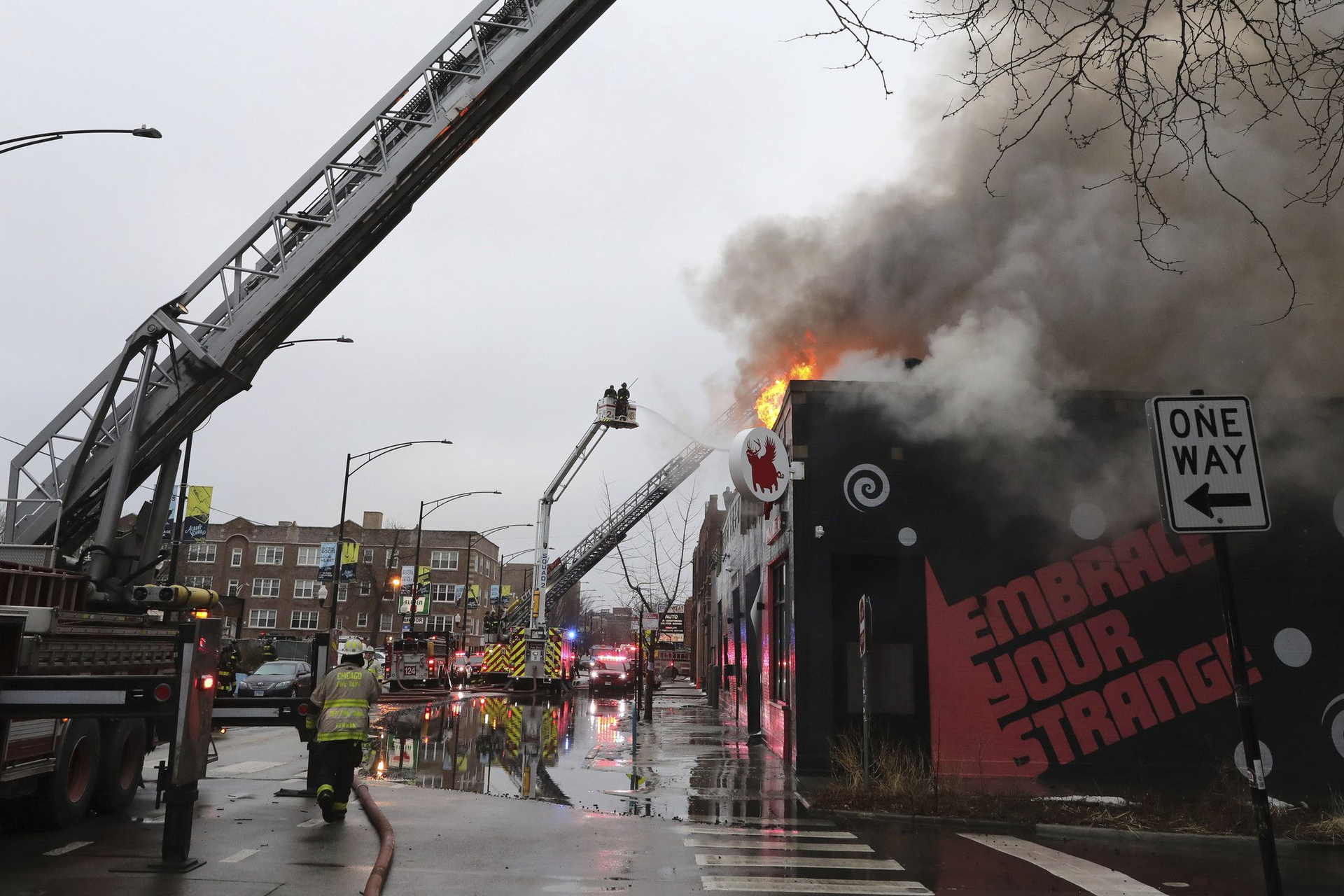 Multiple Commercial Buildings in Chicago Destroyed by Fire | Firehouse