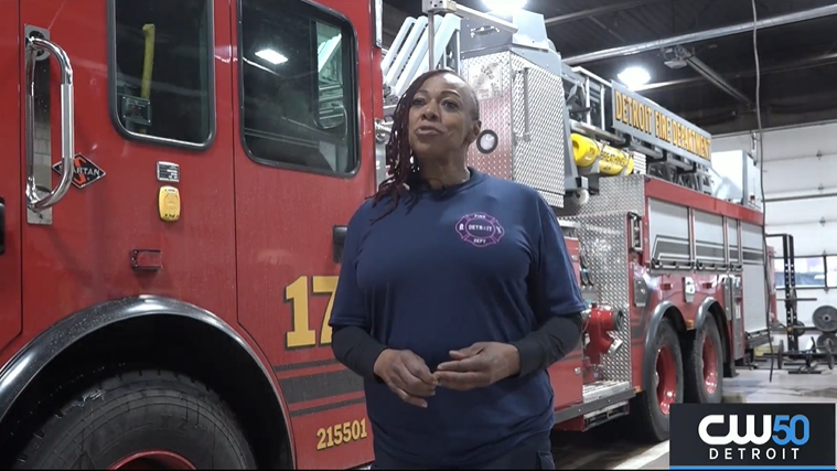 Detroit Firefighter Breaks Barriers, Gives Back to Community | Firehouse