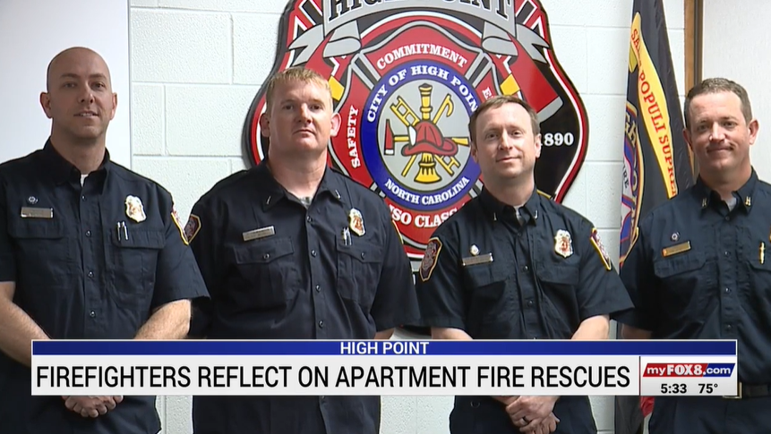 High Point NC Firefighters Recall Rescues from Apartment Fire | Firehouse