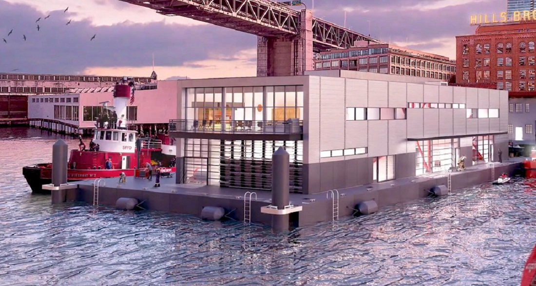 San Francisco Floating Fireboat Station 35 Opens for Operations | Firehouse