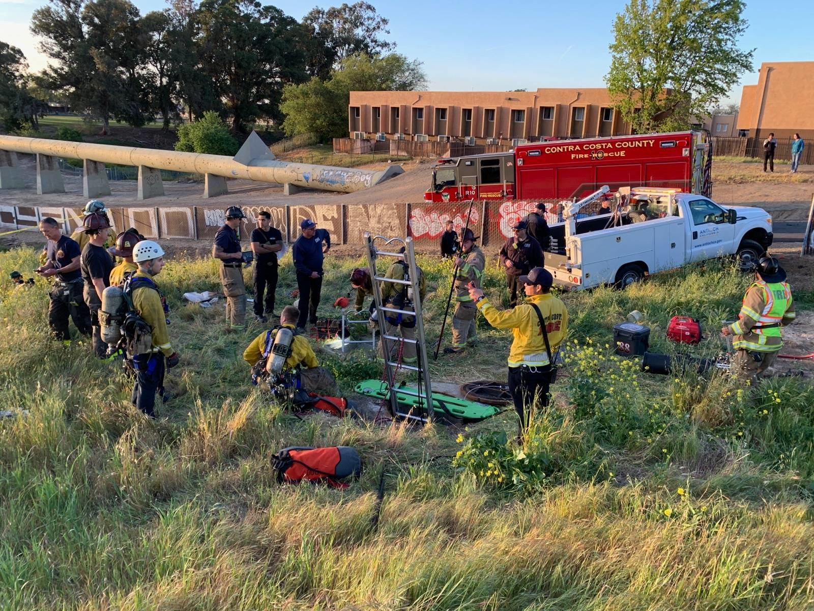 Photos: Contra Costa County, CA, Fire Protection District Firefighters ...