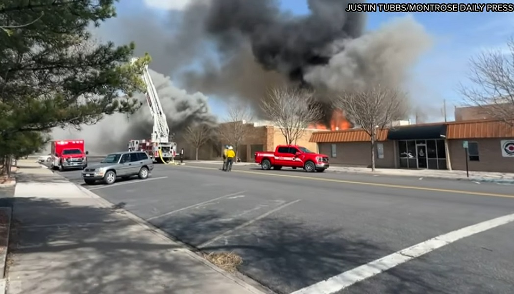 Five Hospitalized at Explosion and Fire in Downtown Montrose, CO ...