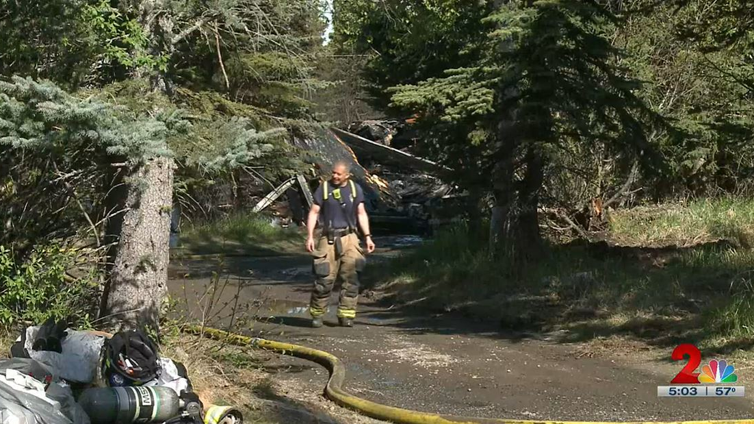 Anchorage AK Firefighters Rescue Homeowner, Stop Fire From Spreading to ...