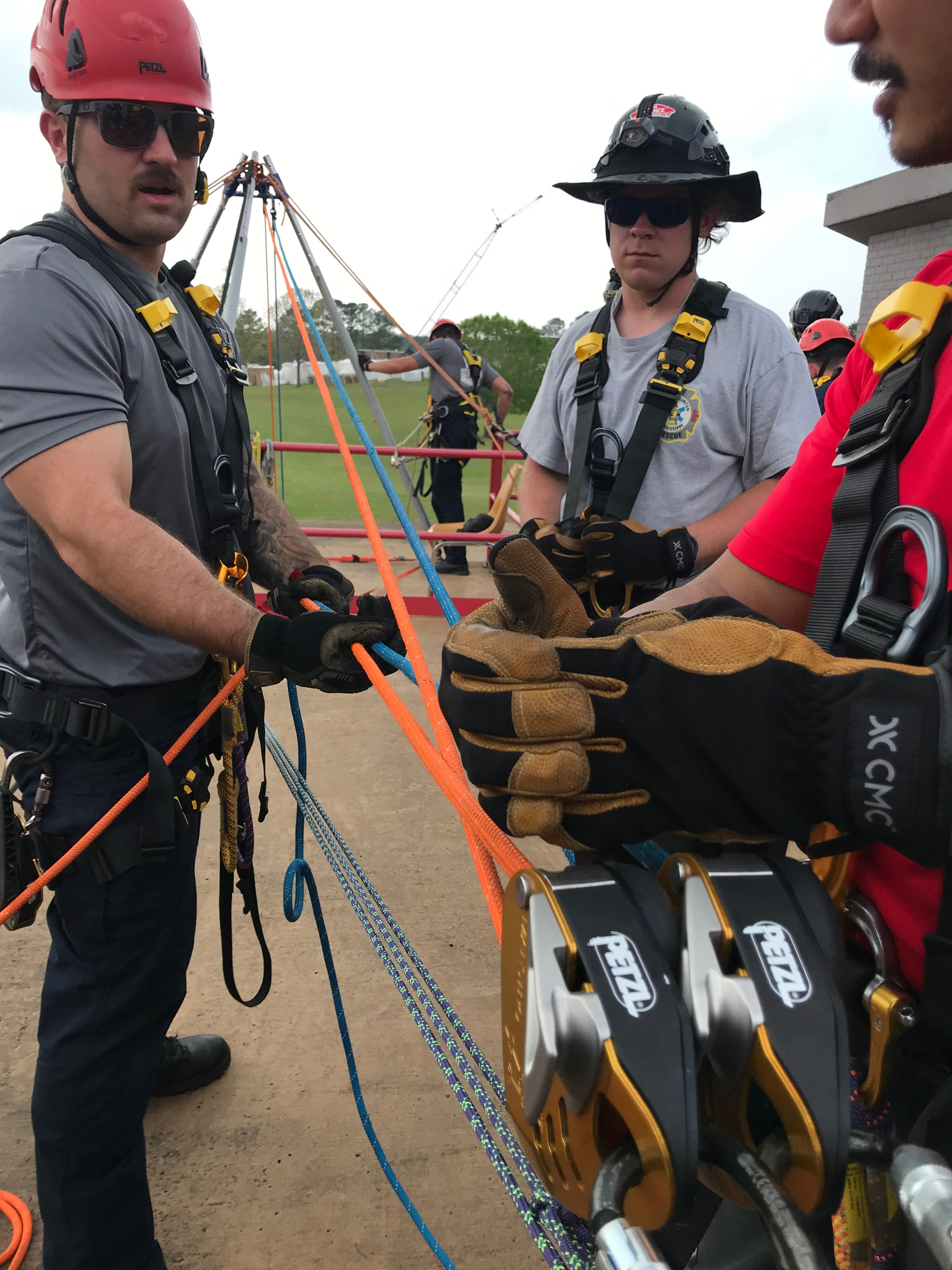 Lightweight Rope Rescue Setup Over The Edge Rescue Lightweight Rope