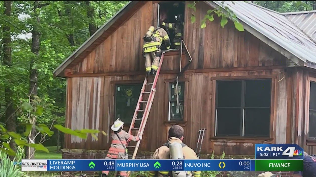 Unconscious Firefighter Rescued from Second Floor of West Pulaski AR ...