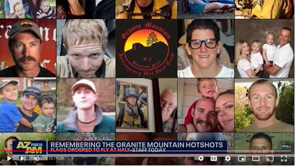 AZ Remembers Granite Mountain Hotshots | Firehouse