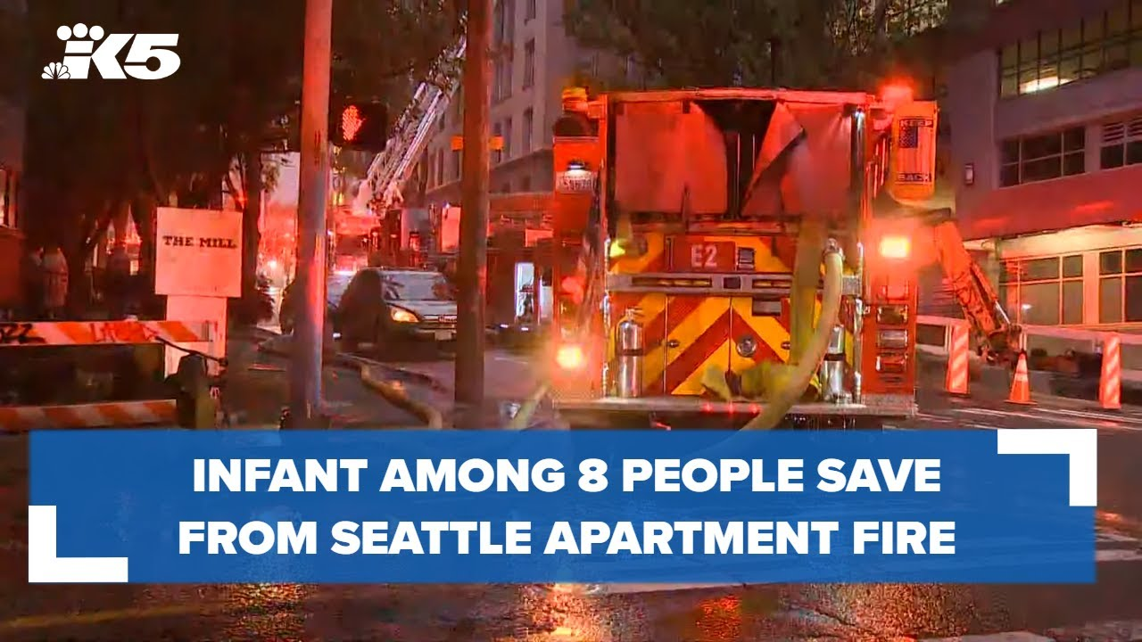 Seattle Firefighters Rescue Eight from Building Fire | Firehouse