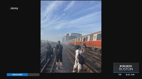 Boston Transit Train Catches Fire on Bridge, Passengers Jump | Firehouse