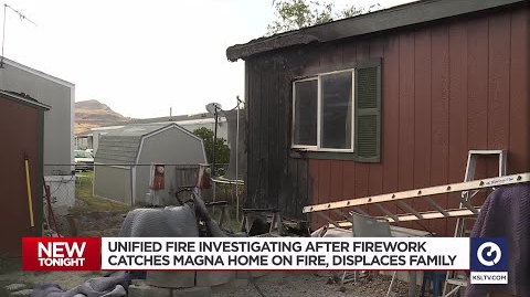 Fireworks Spark Utah House Fire | Firehouse