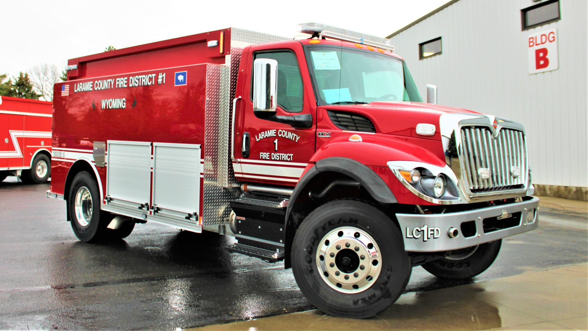 Laramie County WY Fire District Tanker Built by Rosenbauer | Firehouse