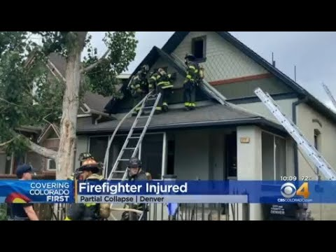 Partial Ceiling Collapses Injures Denver Firefighter | Firehouse