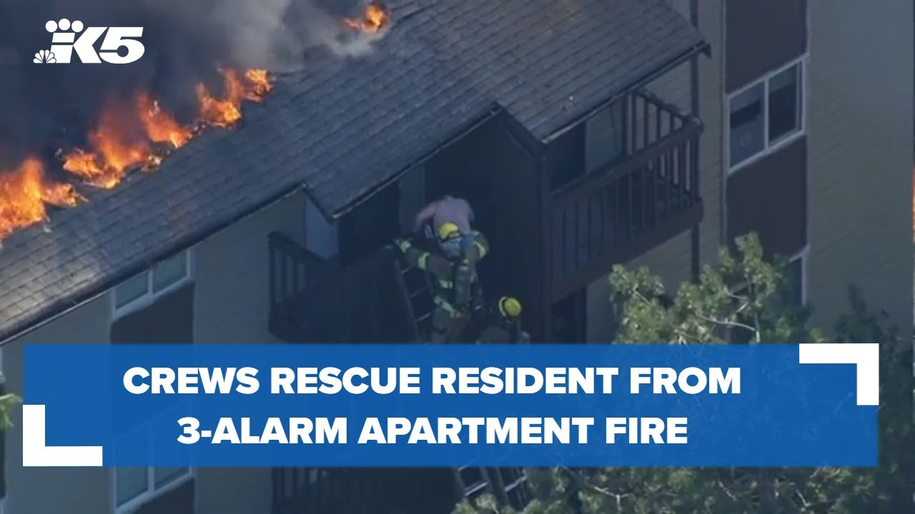 Watch: WA Firefighters Rescue Residents from Apartment Fire | Firehouse
