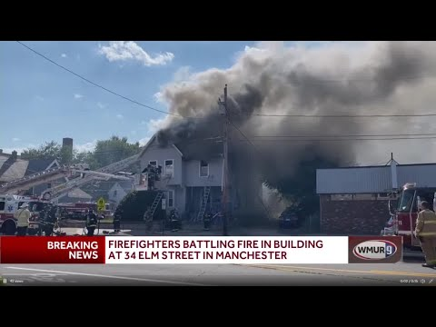 Manchester, NH Firefighters Battle House Blaze with Heavy Hearts ...