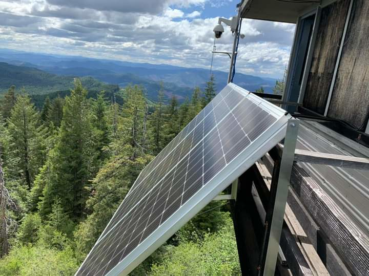 Man Arrested for Stealing Solar Panels from OR Fire Tower | Firehouse
