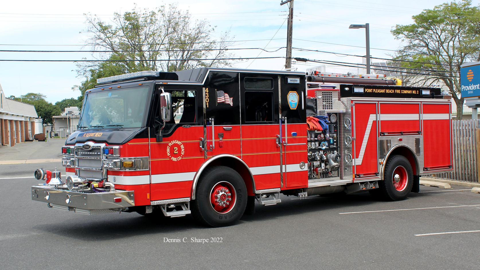 Point Pleasant Beach, NJ, Custom Pumper Built by Pierce Mfg. | Firehouse