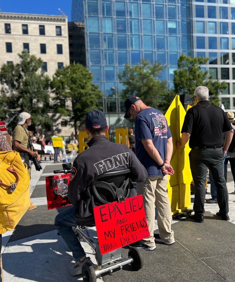 IAFF Joins Protest in Front of EPA, Fighting PFAS | Firehouse