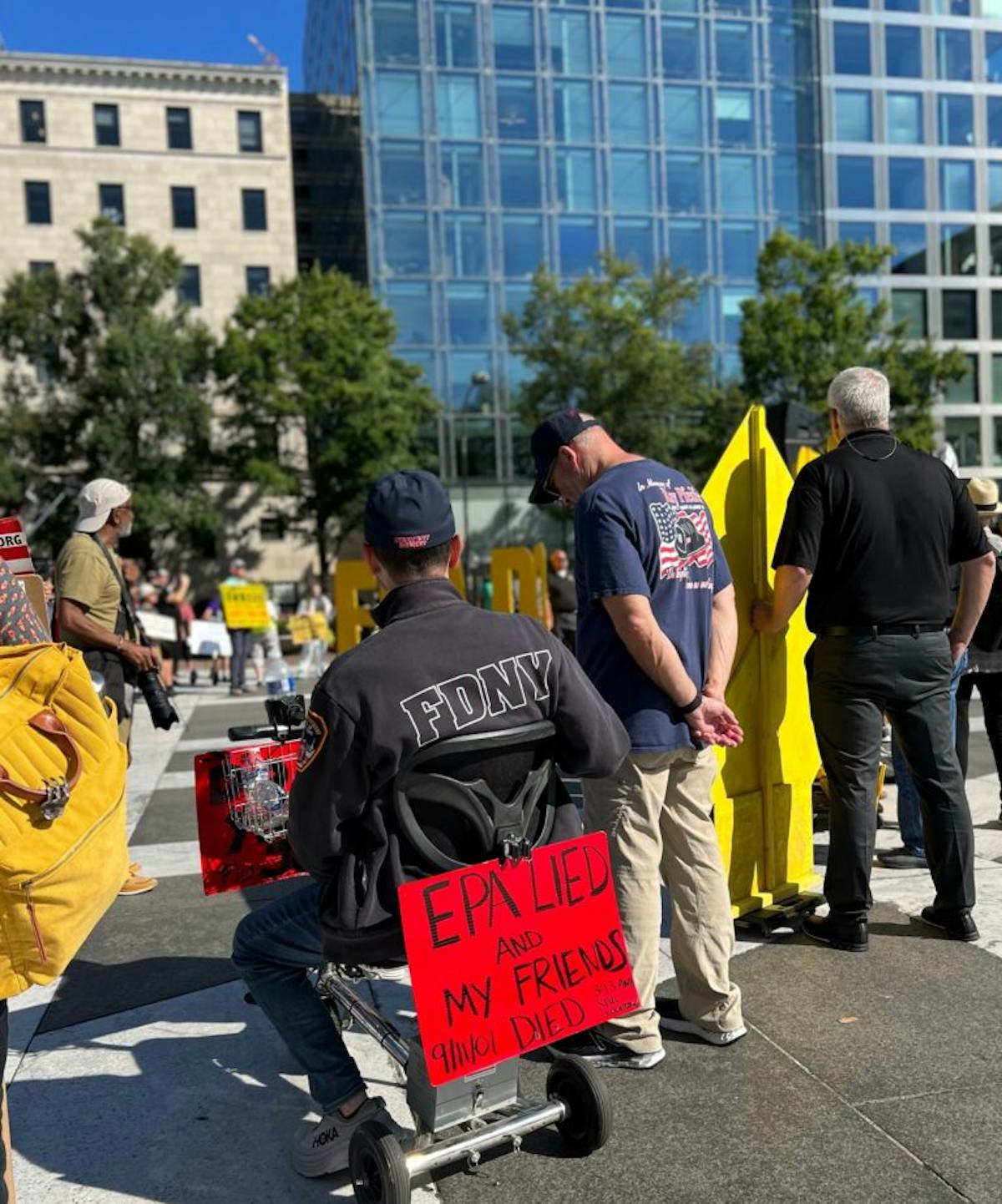 IAFF Joins Protest in Front of EPA, Fighting PFAS | Firehouse