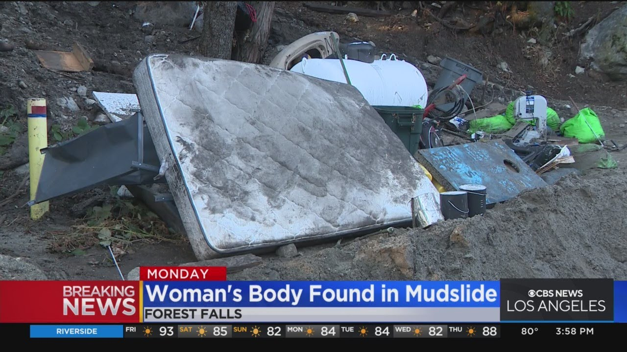 CA Woman's Body Recovered from Mudslide Debris | Firehouse