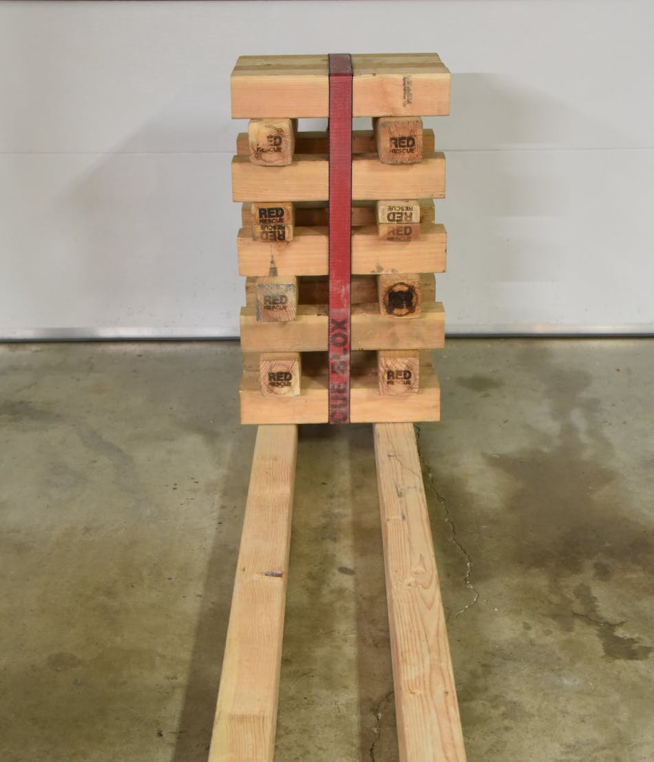 Lashing a Cribbing Stack | Firehouse