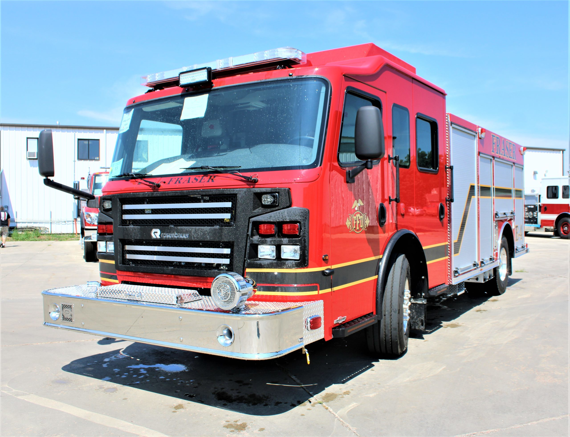 Fraser, MI, Fire Dept. Pumper Built by Rosenbauer | Firehouse