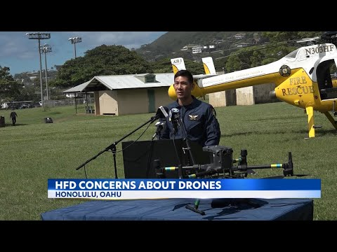Honolulu Fire Officials Ask Drone Operators to Use Extra Caution ...