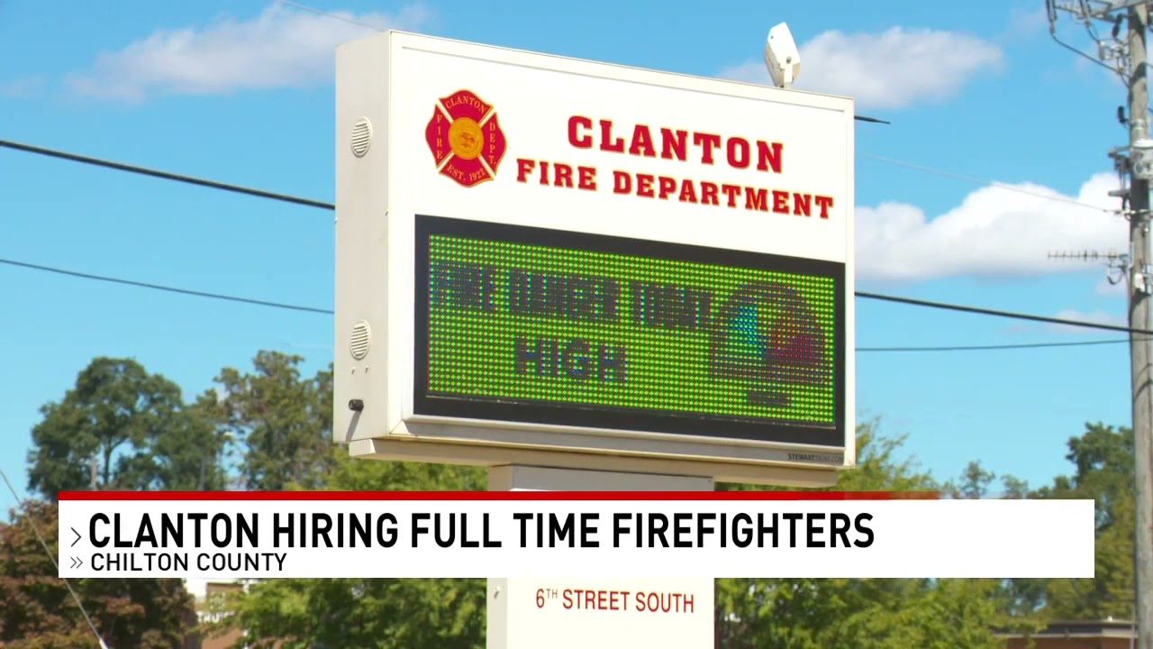 Clanton, AL Hiring First Full-time Firefighters | Firehouse