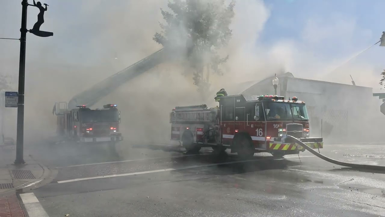 Watch: Chicago FFs Battle Commercial Fire | Firehouse