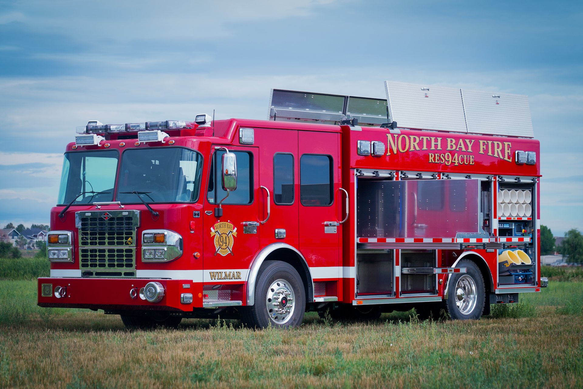 North Bay, CA, Fire Dept. Air/Light Unit Built by SVI Trucks | Firehouse